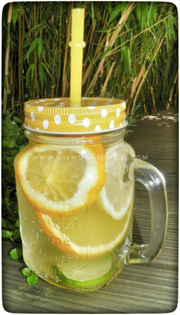Zitronenlimonade...frisch, lecker und gerne zuckerfrei - Wiewowasistgut