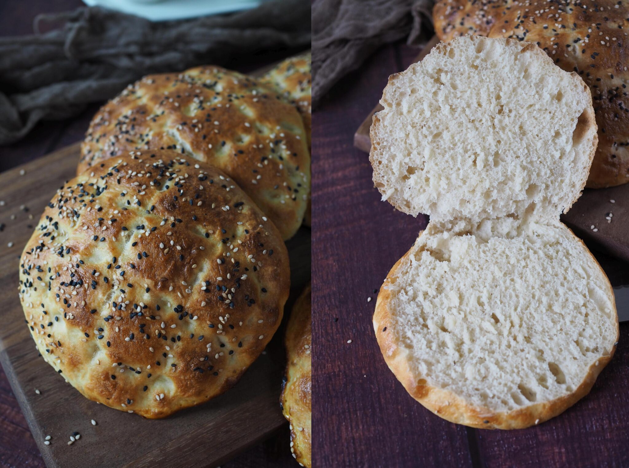 Selbstgemachte Mini-Fladenbrote - Wiewowasistgut