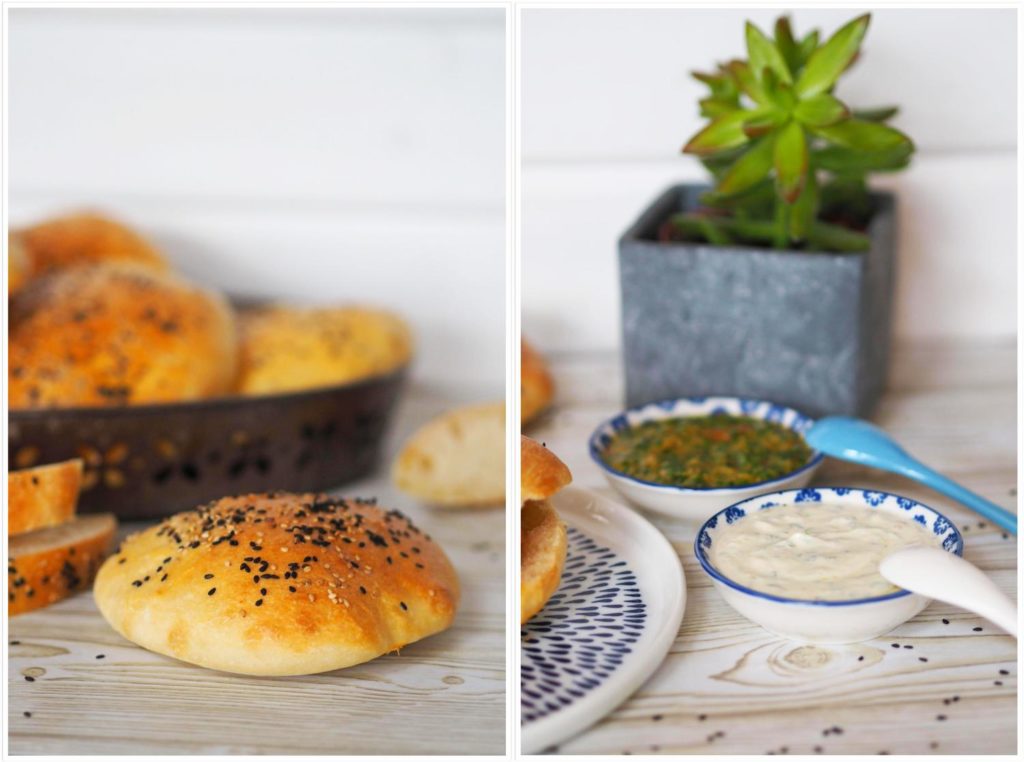 Selbstgemachte Mini-Fladenbrote - Wiewowasistgut