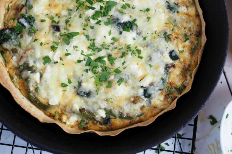 Wrap-Pizza(quiche) aus dem Ofen (proteinreich) - Wiewowasistgut